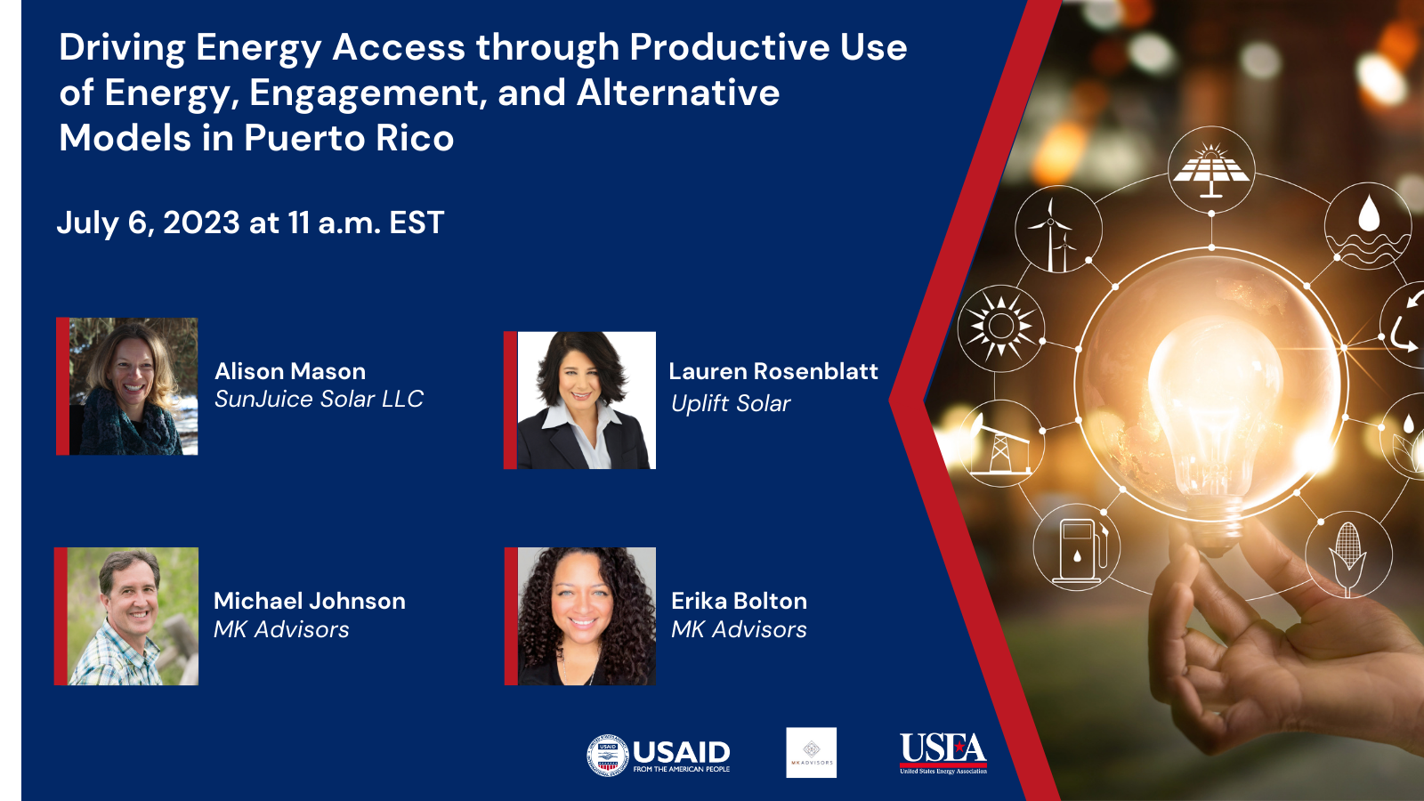 Driving Energy Access through Productive Use of Energy, Engagement, and Alternative Models in ...